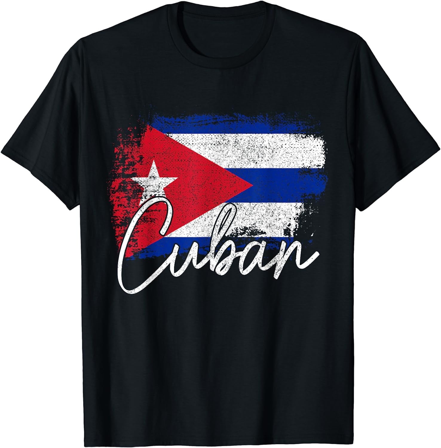 Cuba Patriotic Cuban Pride Flag Patriotic Cuba T-Shirt Black Small ...