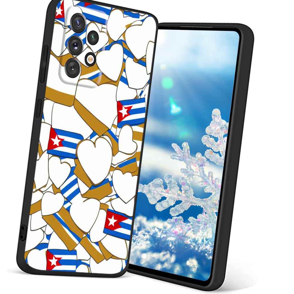 Cuba-Themed-Tough-Cuban-Flag-Colors-with-Hearts-4 phone case for ...