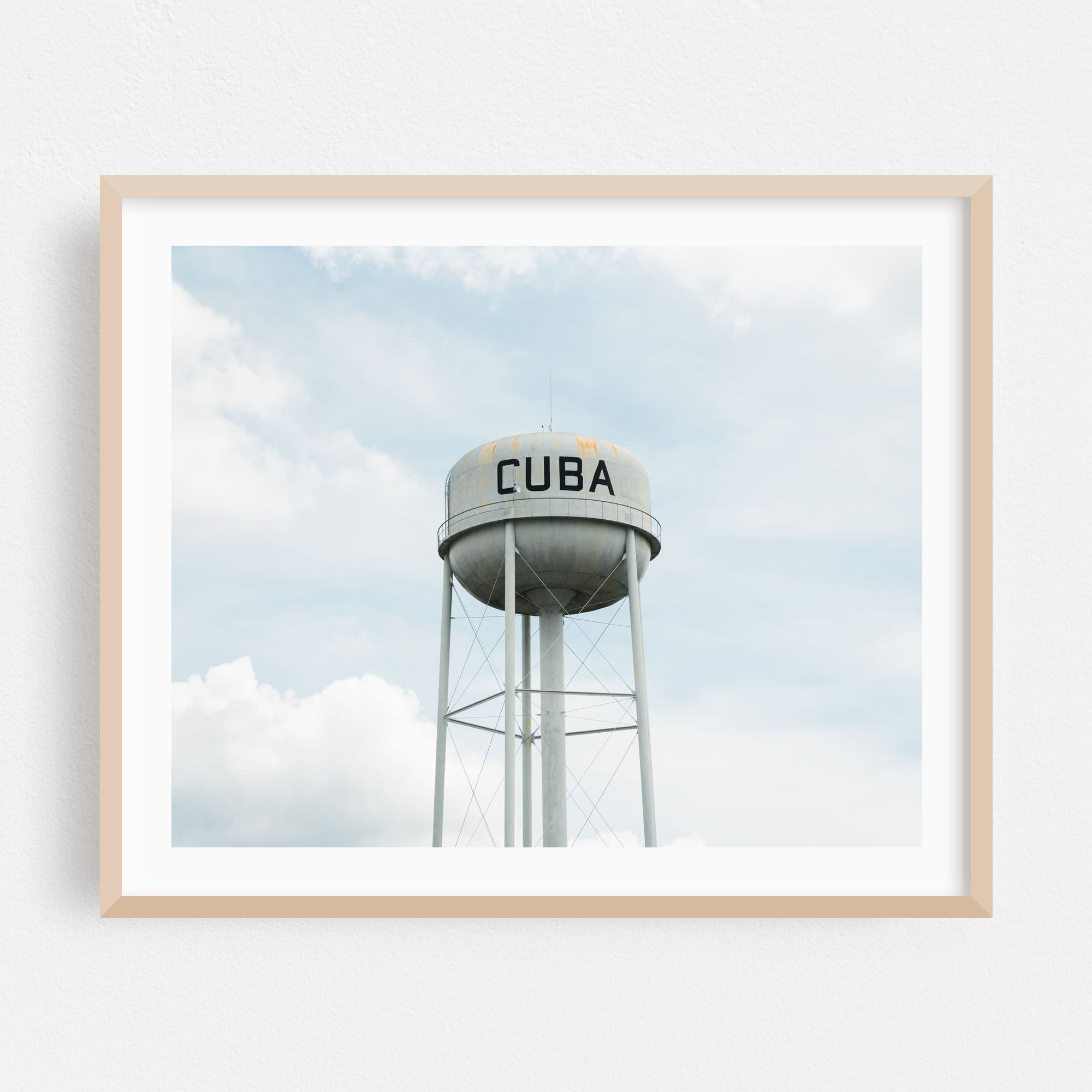 Cuba Water Tower, Route 66 - Cuba Missouri Photography Rural ...