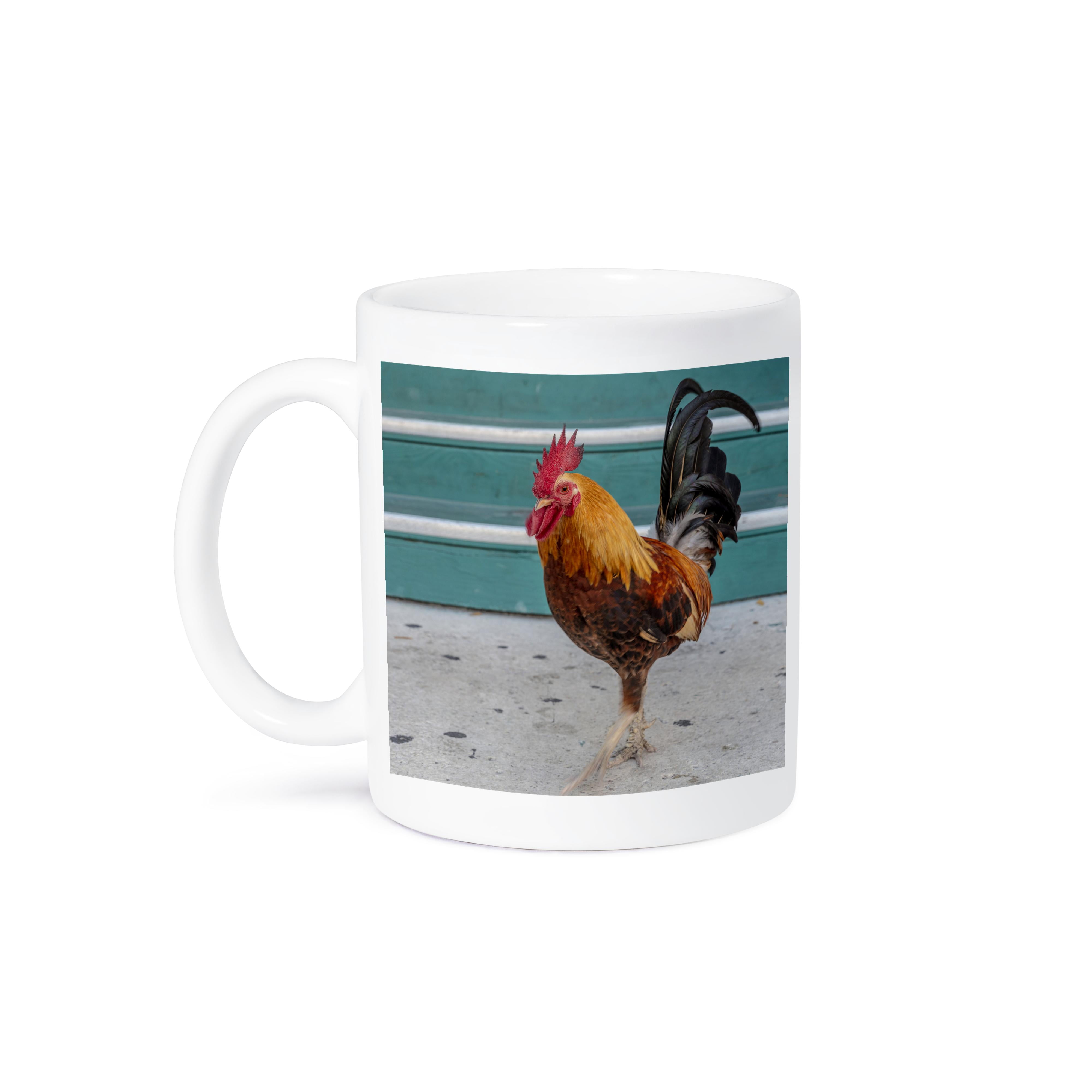 Cubalaya Gypsy Rooster In Key West, Florida, Usa, 15oz Mug - Walmart.com