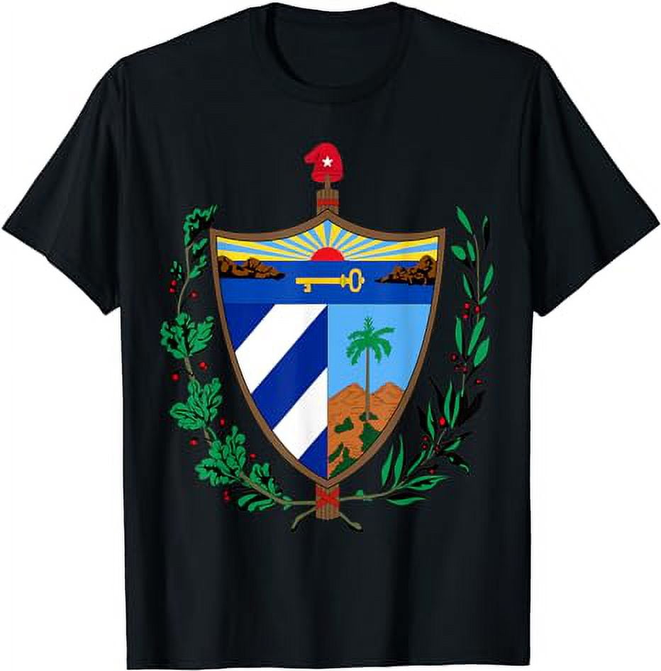 Cuban Coat Of Arms Cuba Emblem Symbol T-Shirt - Walmart.com