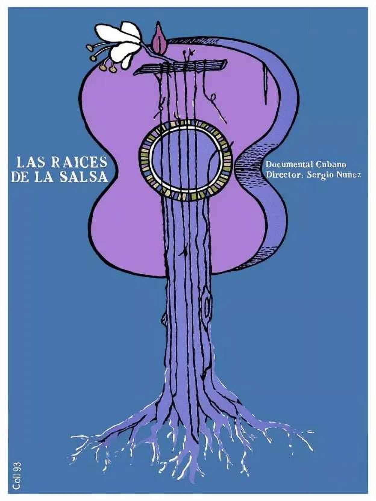 Cuban Decorative Poster. Fine Graphic Art Design. las Raices de la ...