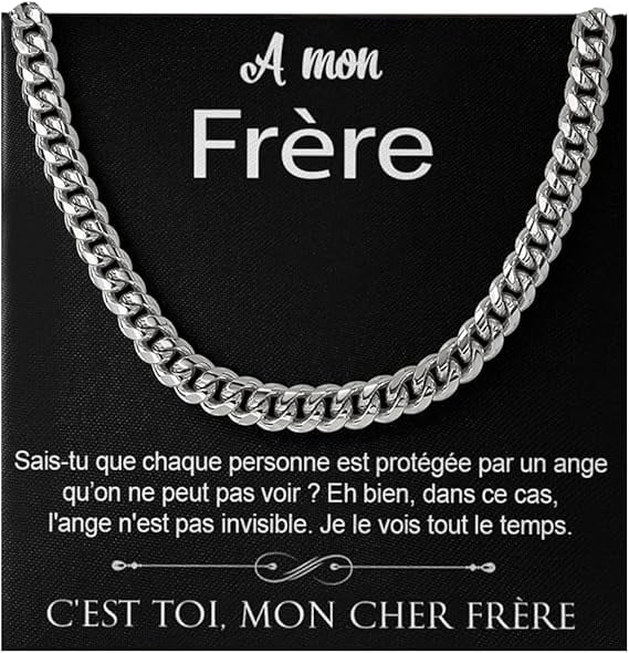 Cuban Link Chain for Brother from Sister, Cuban Necklace for Brother ...