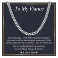 Cuban Link Chain Gifts for Men, 6MM Stainless Steel Mens Cuban Necklace ...