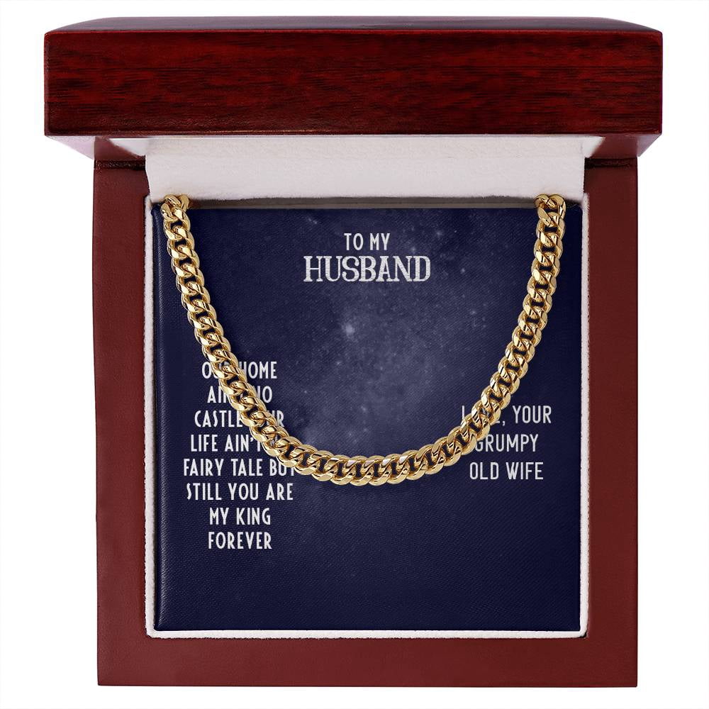 Cuban Link Chain For Husband, Chain Necklace, Anniversary Gift for ...