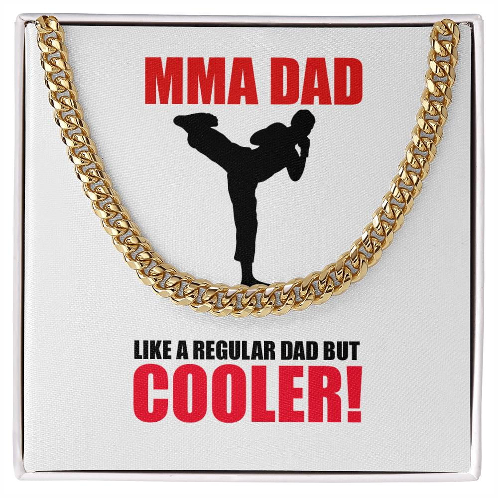 Cuban Link Chain - MMA Dad!, Cuban Link Chain, Stainless Steel or ...