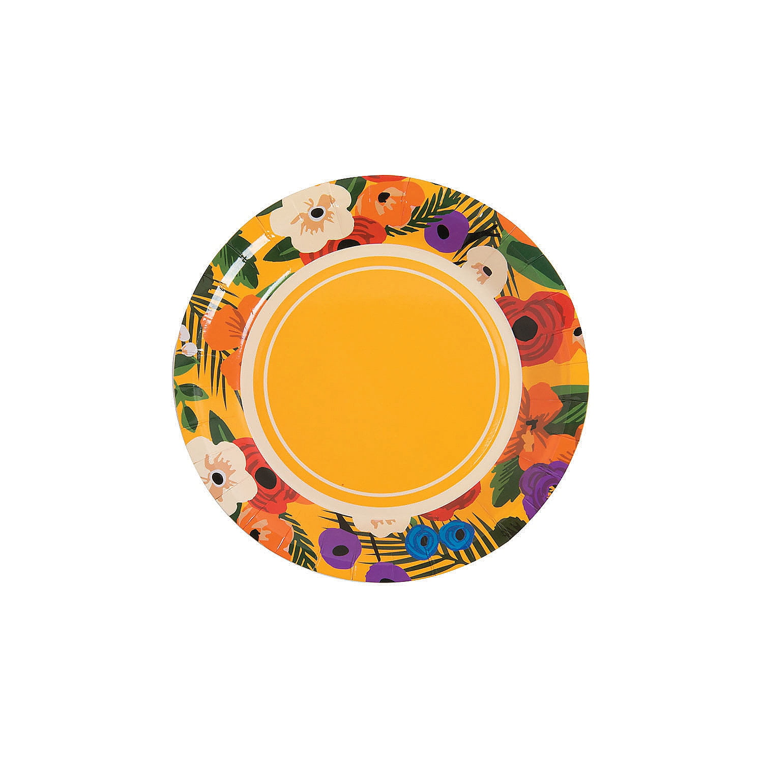 Cuban Party Dessert Plates (8Pc) - Party Supplies - 8 Pieces - Walmart.com
