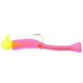 Cubby Mini-Mite Freshwater Fishing Jig, Yellow Chartreuse/Pink, 1.5", 5 ...