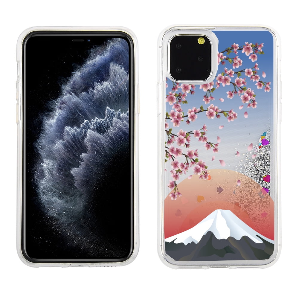 Cube® - Apple iPhone 11 Pro - Floating Liquid Glitter Case with Soft ...