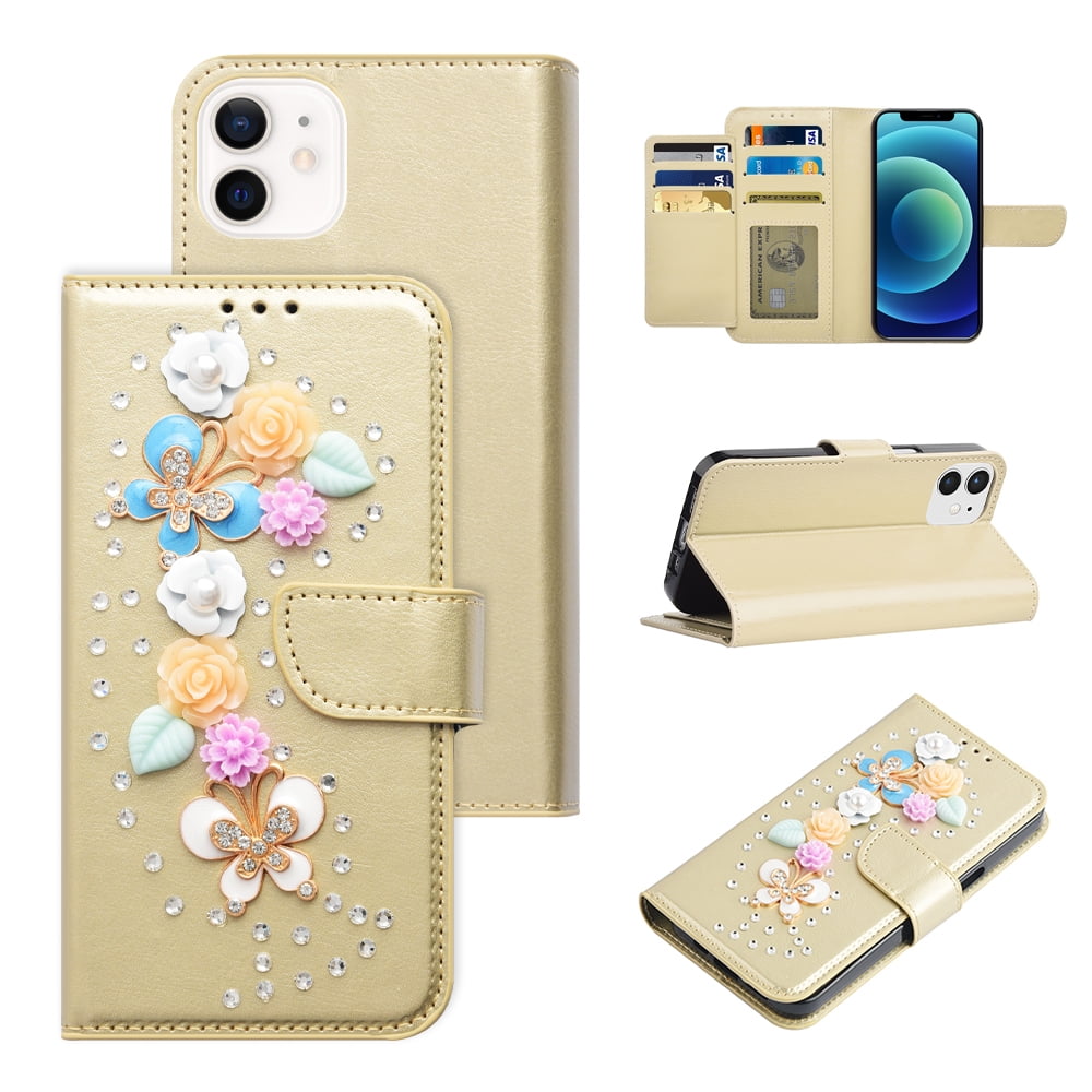 Cube® - Apple iPhone 12 (6.1) / iPhone 12 Pro (6.1) - Gold High Quality ...