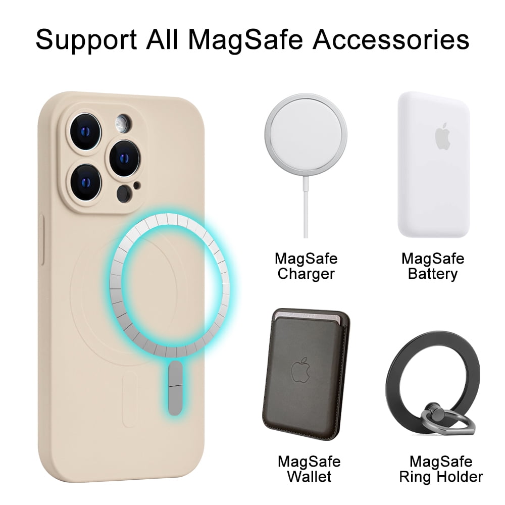 Cube® - Apple iPhone 14 Pro (6.1) - White Silky Smooth Impact Resistant ...