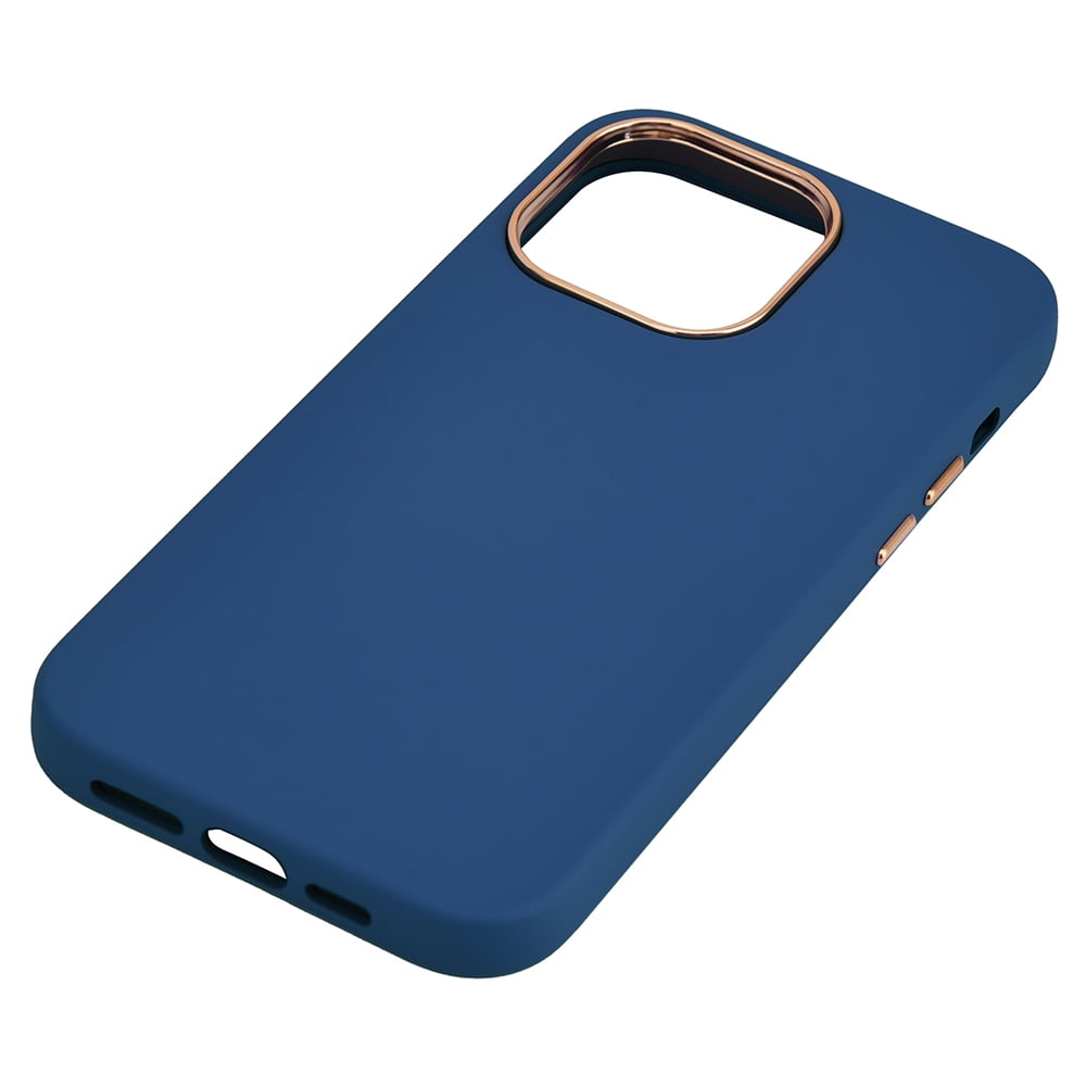 Cube® - Apple iPhone 14 Pro Max - Blue Rubber Dual Layers TPU Case with ...