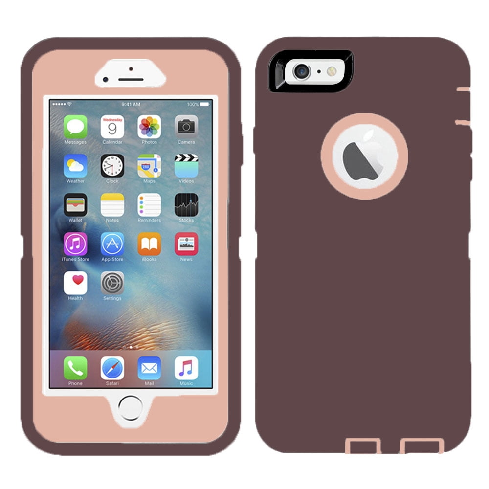 Cube® - Apple iPhone 6/6S Plus- Tough Pro Case with Holster Clip - Pink ...