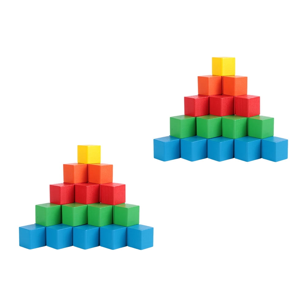 Cube Blocks Kids Cognitive Plaything Interesting Wood Toy's for ...