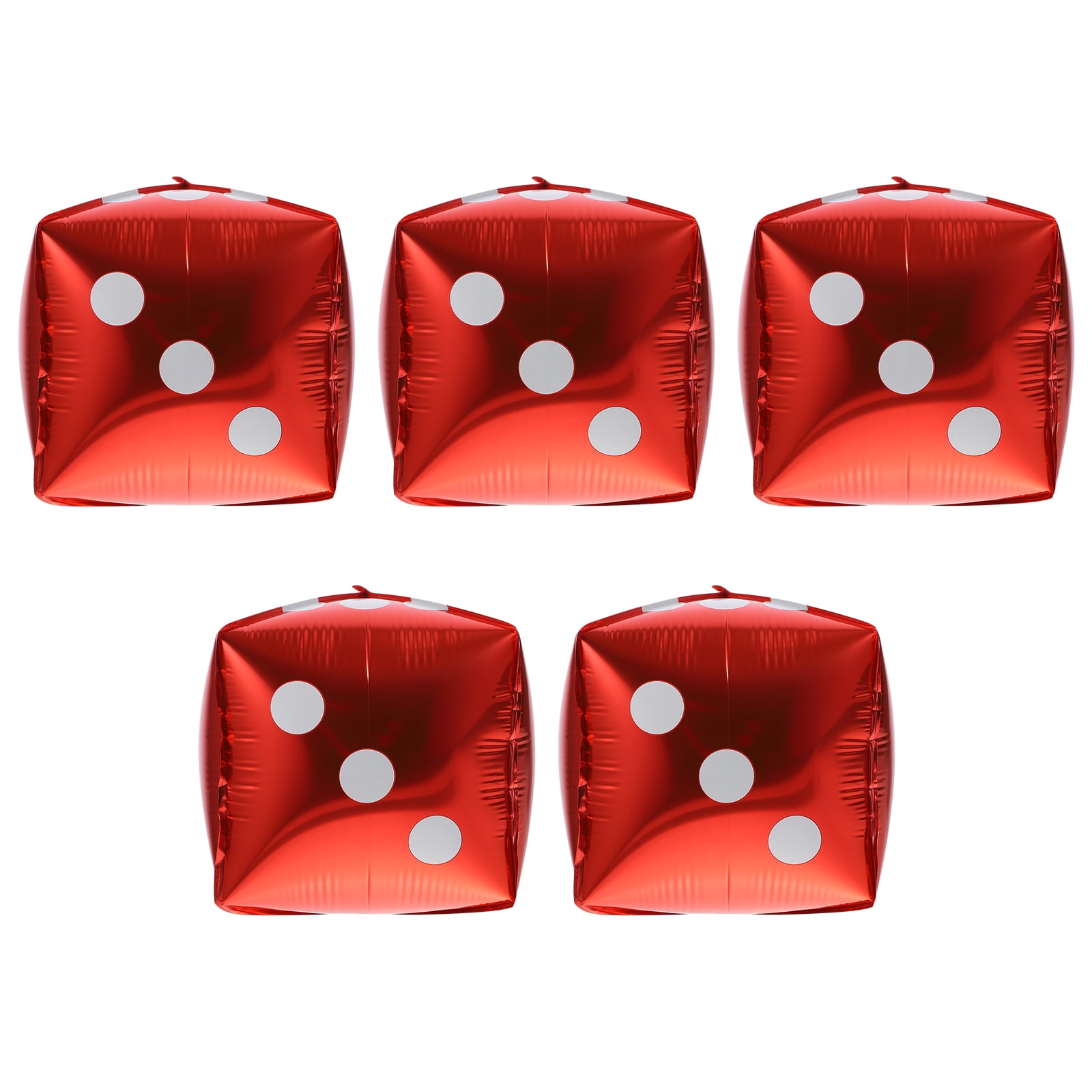 Cube Dice Balloons Made of Aluminum Film for Decoration Casino Theme ...