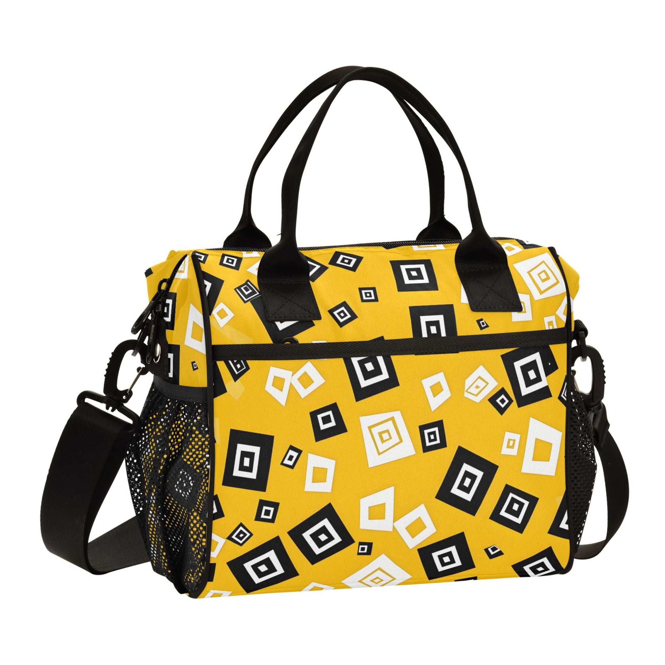 Cube Drop Lunch Bag Insulated Lunch Box Leakproof Reusable Cooler Tote ...