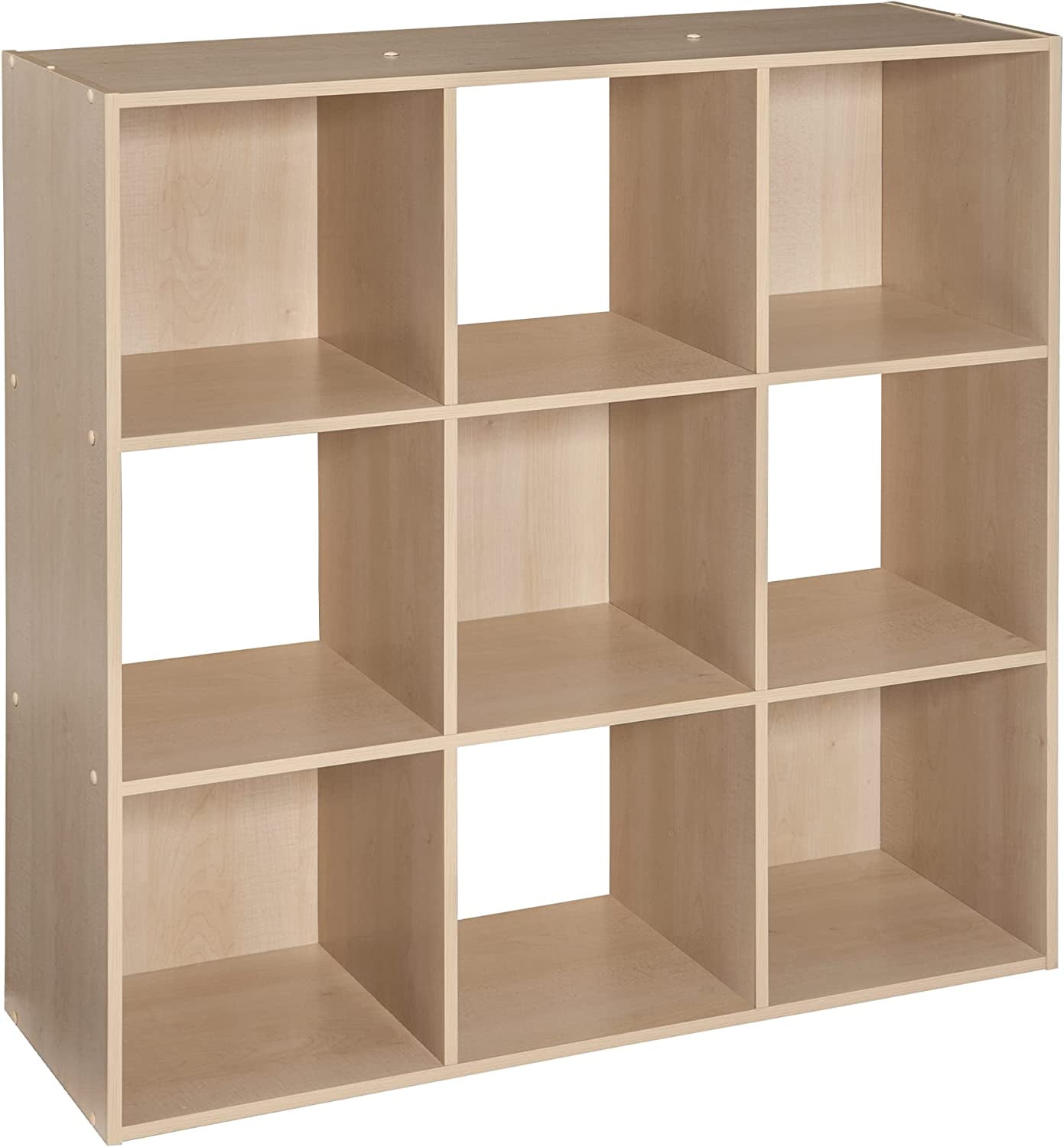 Cube Laminated Wood Reversible Stackable Open Bookcase Display Shelf ...
