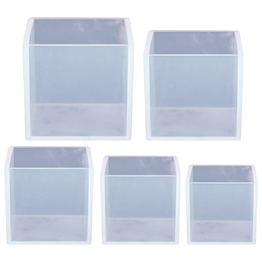 Cube Mold Dried Flowers Resin Moulds Security + DIY Molds Square ...
