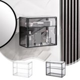 Cube Organizer, Small Storage Containers, Wall-Mounted Cosmetic Display ...