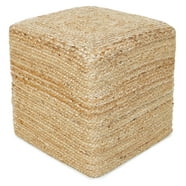 COLAMY Velvet Tufted Ottoman Footstool, Versatile Round Pouf and Side ...