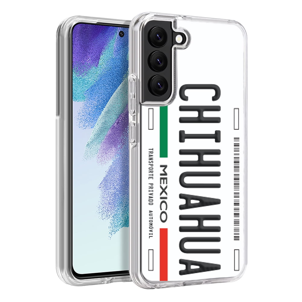 Cube® - Samsung Galaxy S21 FE - White Chihuahua License Plate Texture ...