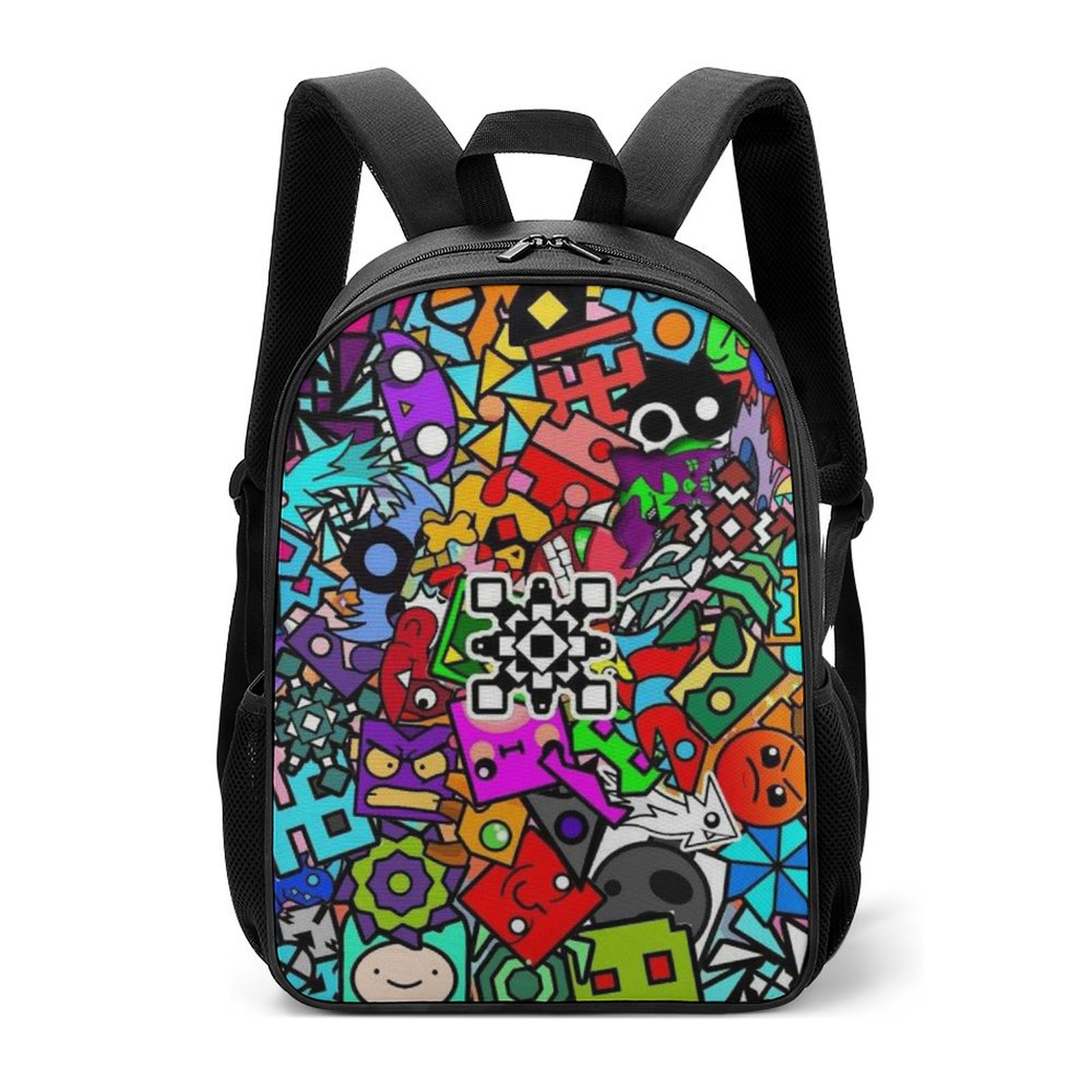 Cube Ship Demon Geometry Dash Backpack Daypack Multipurpose School Bag ...