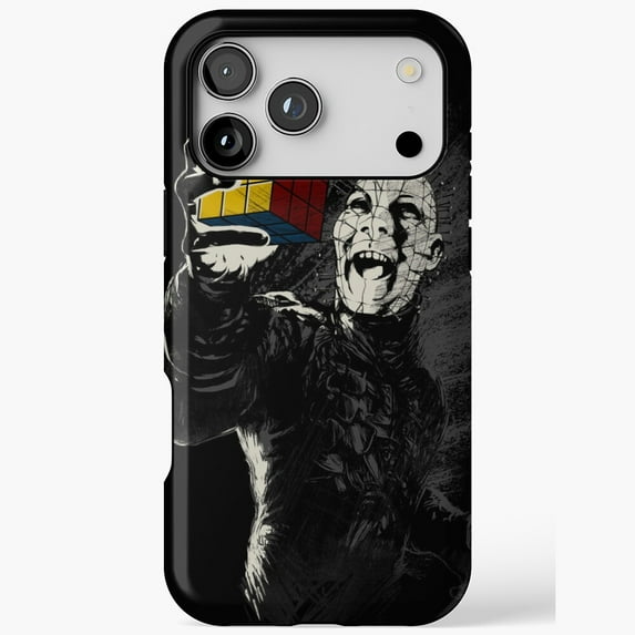 Cube Solved Puzzle Cartoon Phone Case for iPhone 11 12 13 14 15 16 17 ...