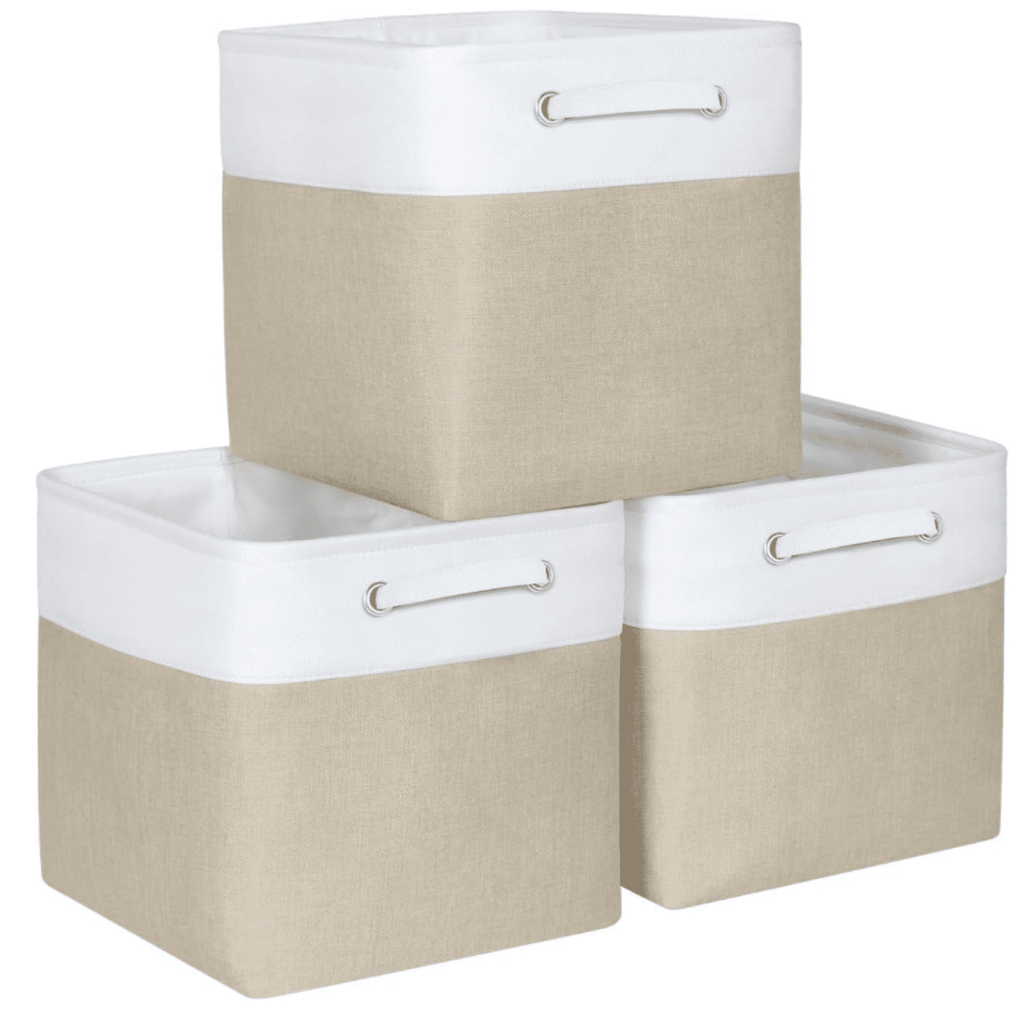 Cube Storage Bins 12 x 12 x 12 inch Storage Organizer Bins Storage ...