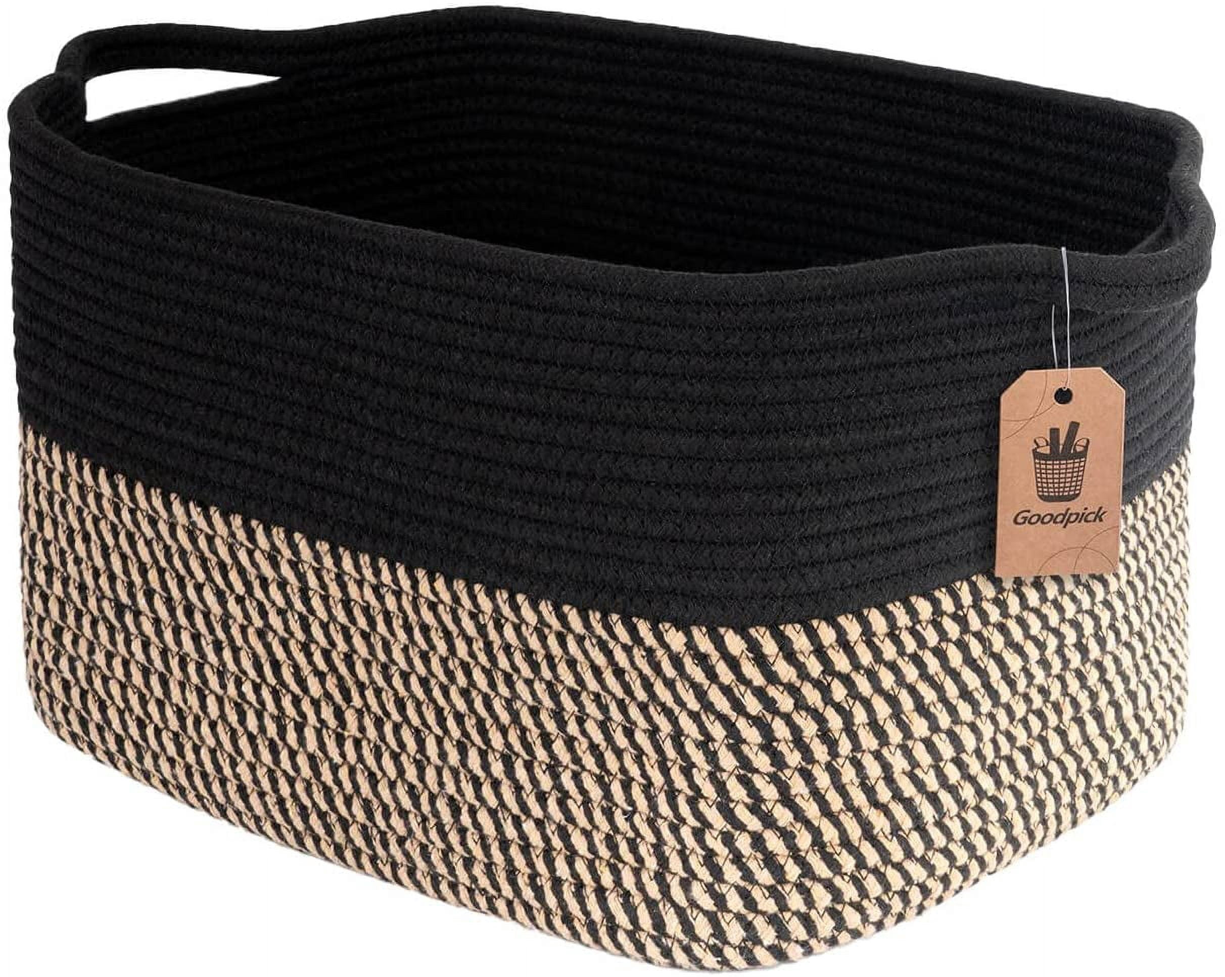 Cube Storage Bins - Towel, Book, Cloth, Shoes, Closet Shelf Woven ...