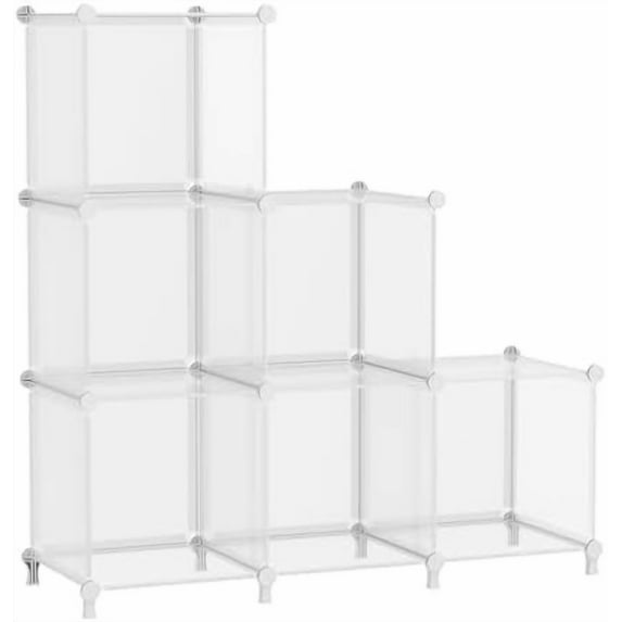 Cube Storage Organizer, Closet Organizers and Storage, 6 Cube Shelves ...