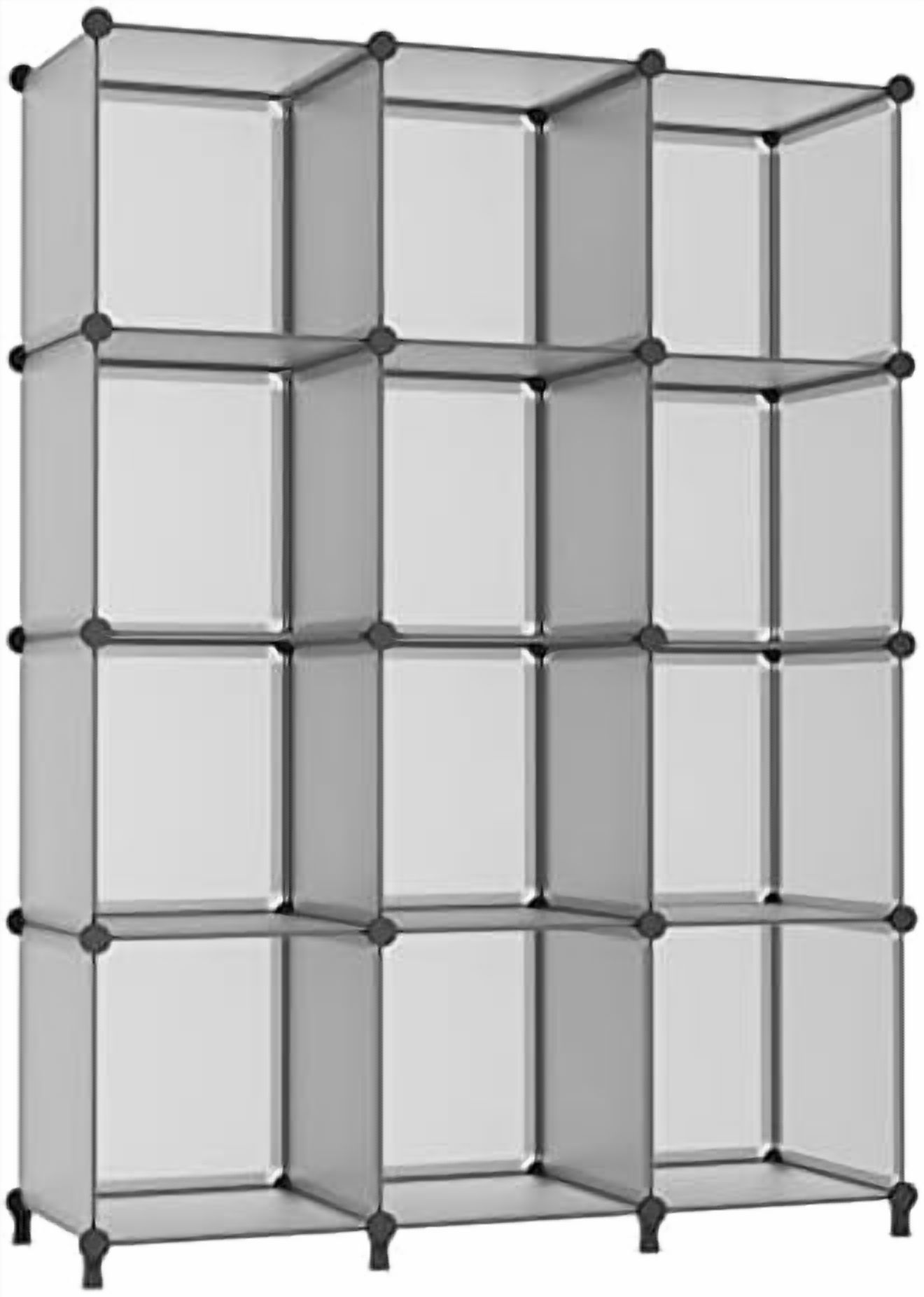 Cube Storage Organizer Closet Storage Cubes Shelves Bookshelf Clothes ...