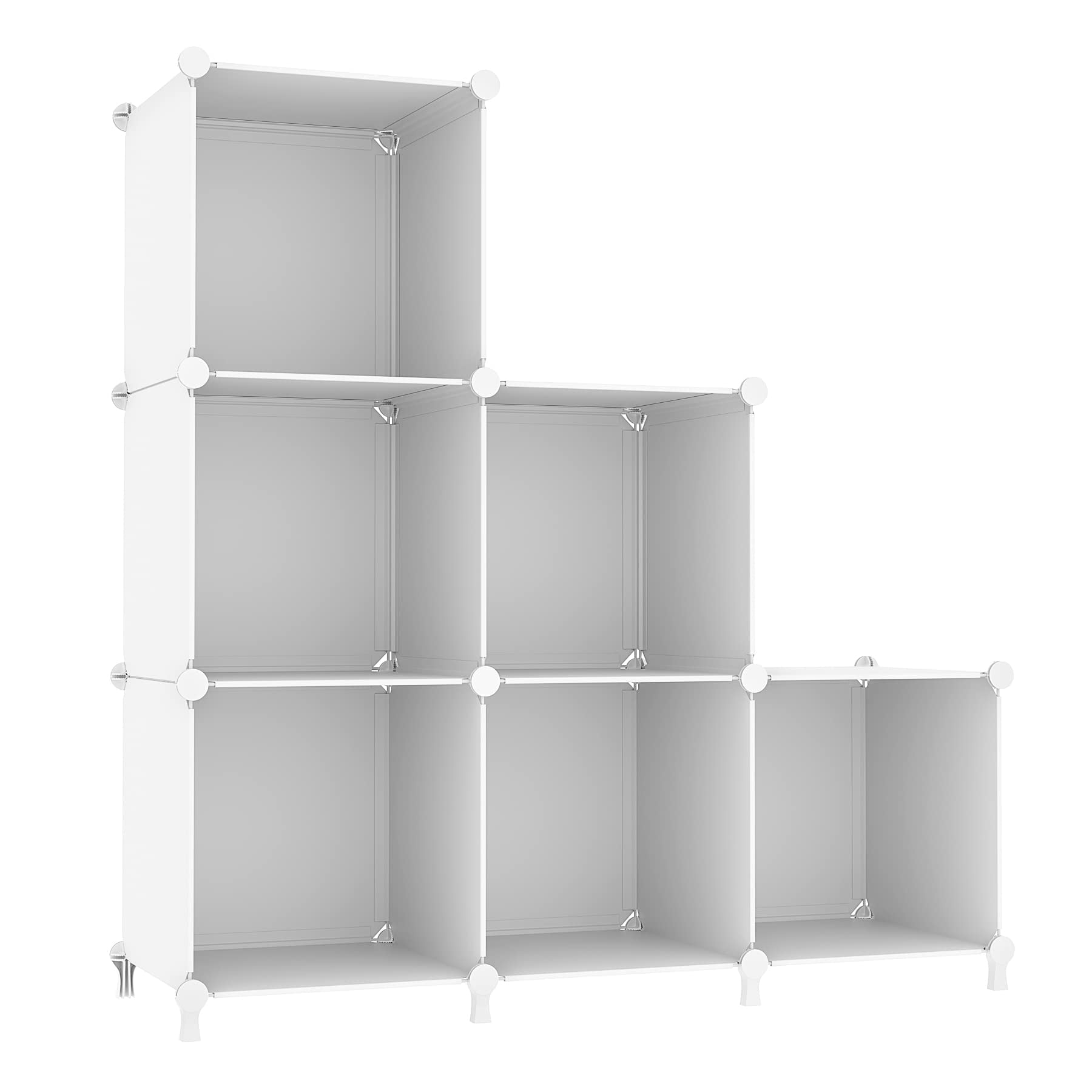 Cube Storage Organizer Cubes Shelves Bookshelf 6 Closet Organizers And ...