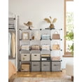 Cube Storage Organizer, Set of 16 Plastic Cubes, Cube Shelf, Book Shelf ...