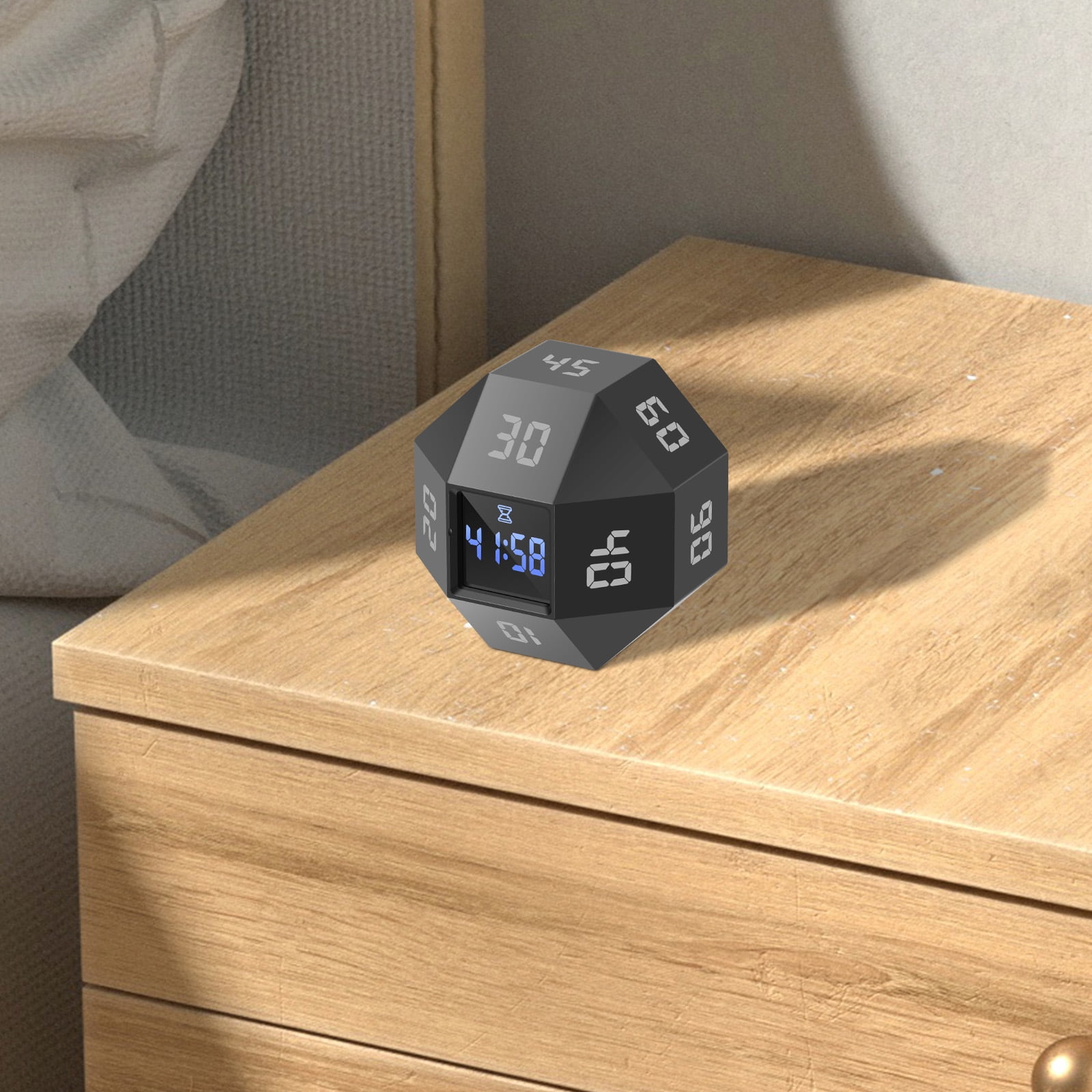 Cube Timer Abs Rotating Pomodoro Timer Time Management Cube With 12