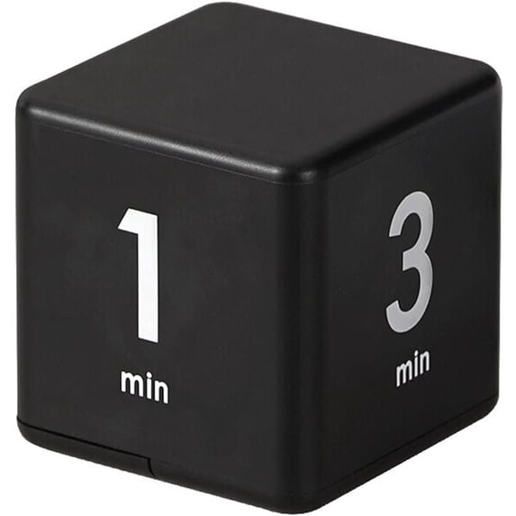 Cube Timer, Focus Study Timer Kitchen Work Timer Time Block Cube ...