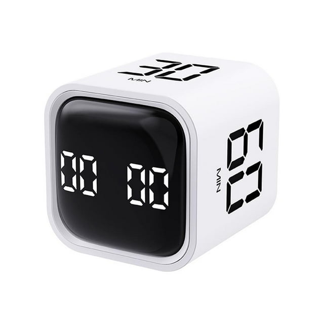 Cube Timer Gravity Sensor Setting Management Flip Game For Exercise