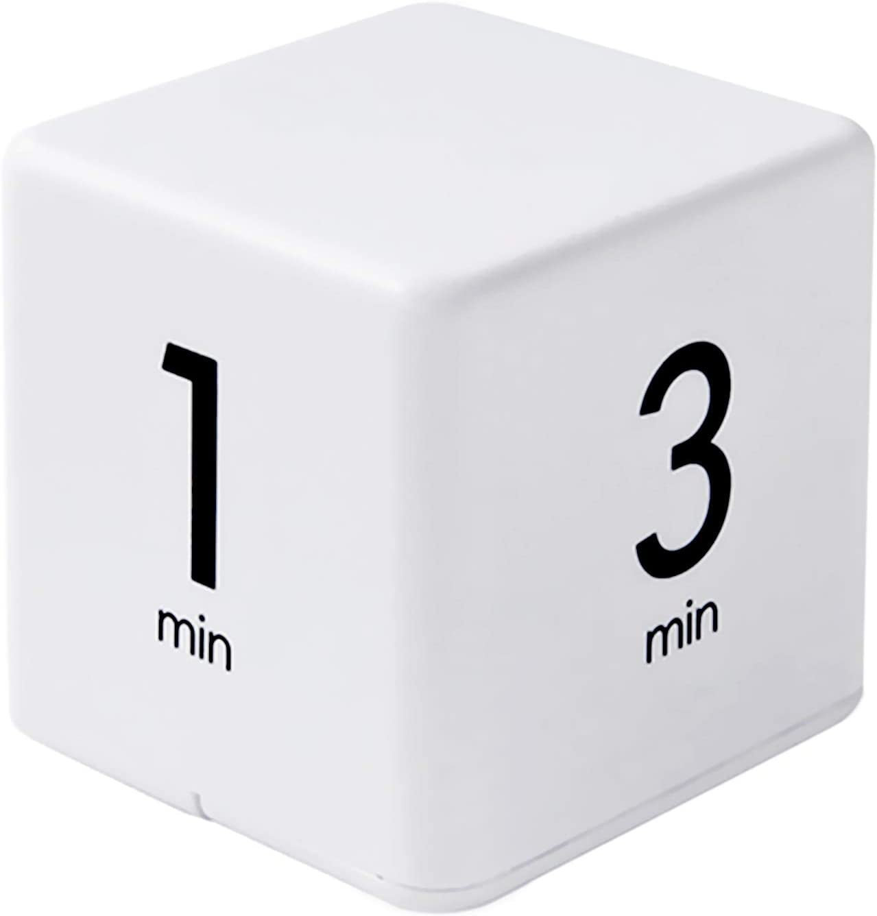 Cube Timer. Kitchen Timer Kids Timer for ADHD Productivity Workout Flip ...