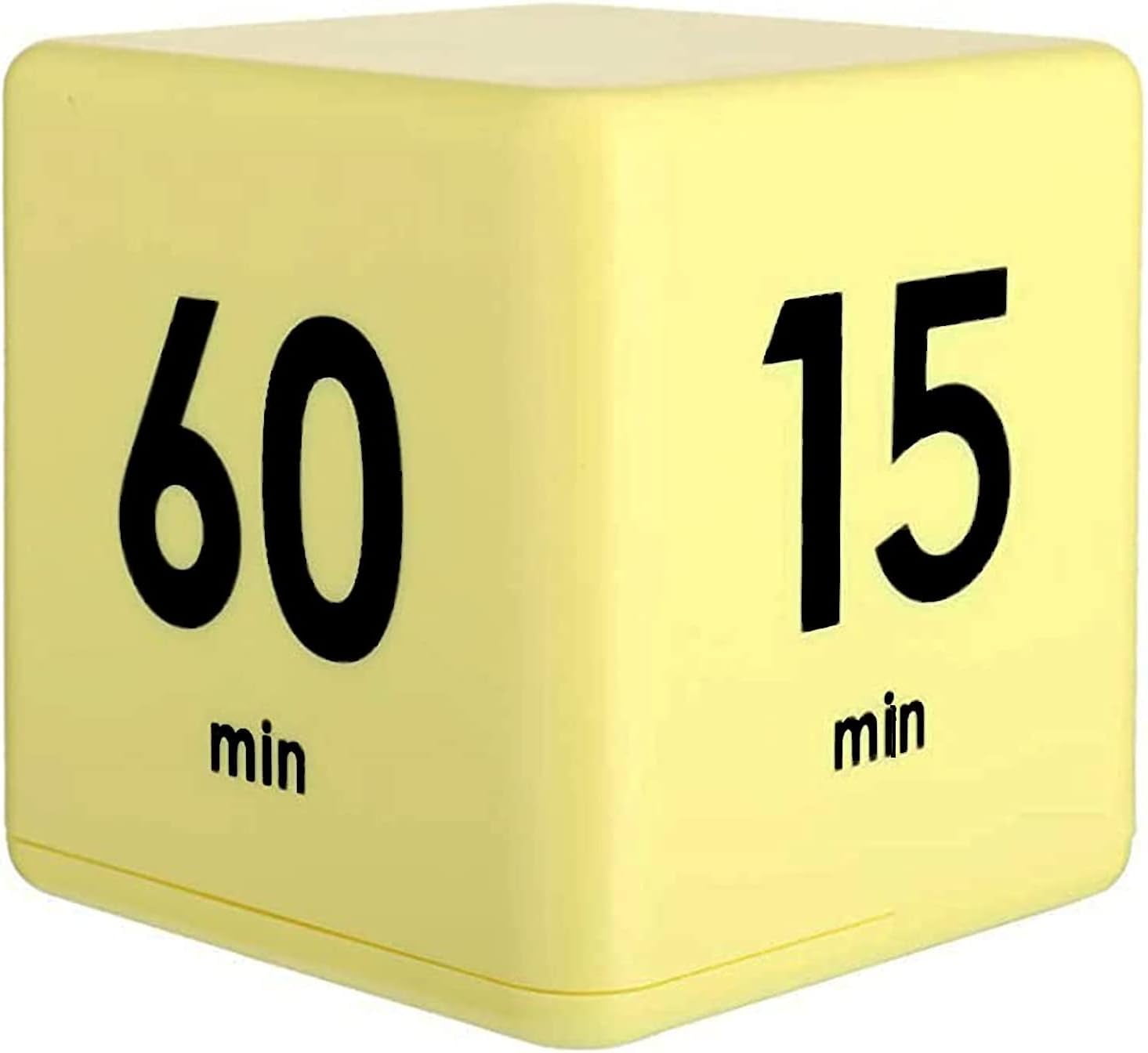 Cube Timer, Kitchen Timer With Gravity Flip Countdown Settings 15-20-30 ...