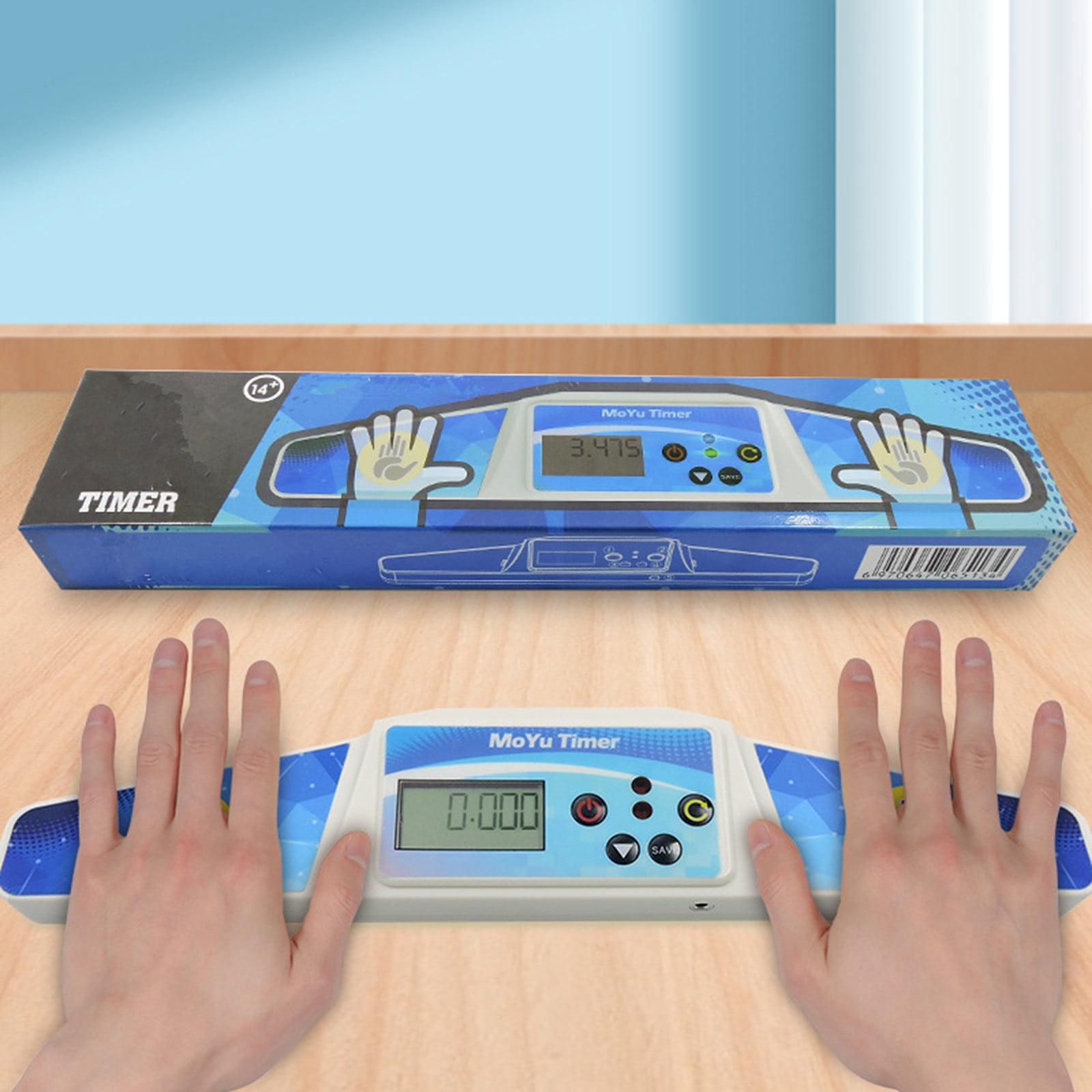 Cube Timer with Sensitive Touch & Auto Calculation, Big Screen Display ...