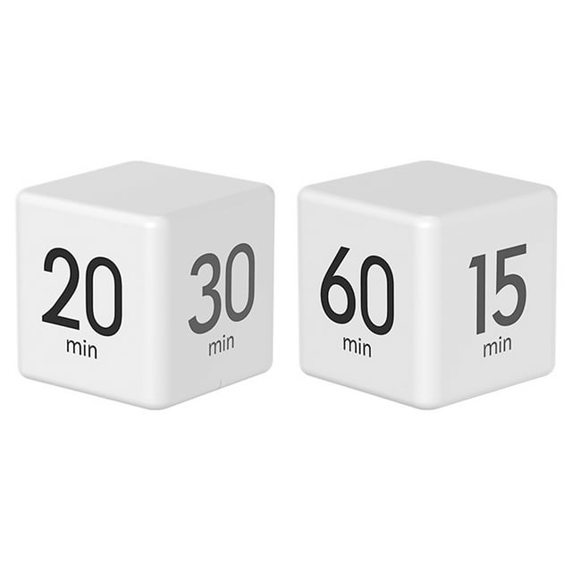 Cube Timer, Time Cube Timer Kitchen Timer Kids Timer for ADHD ...