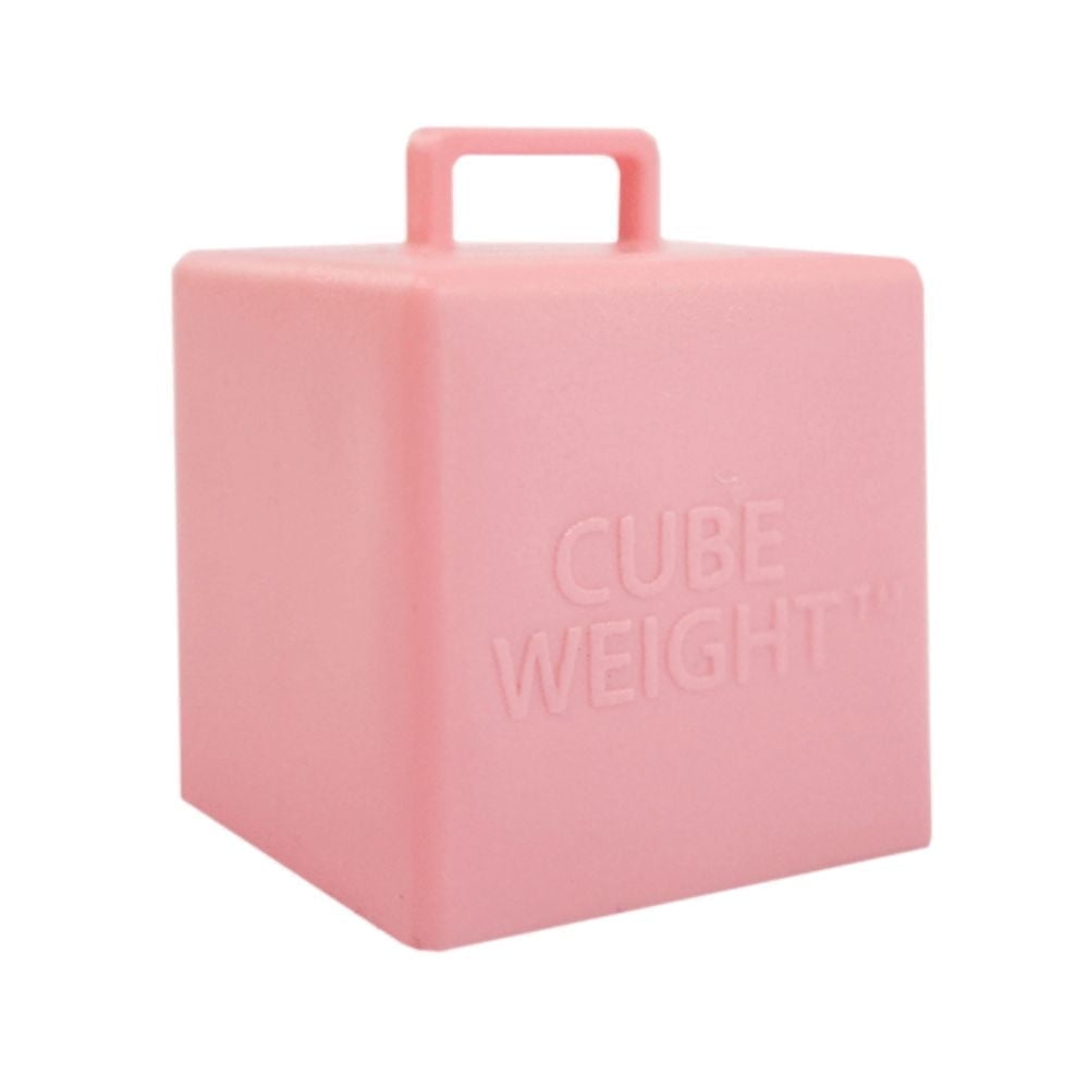 65-gram Cube Weight - Baby Pink Balloon Weights - 10 pcs - Walmart.com