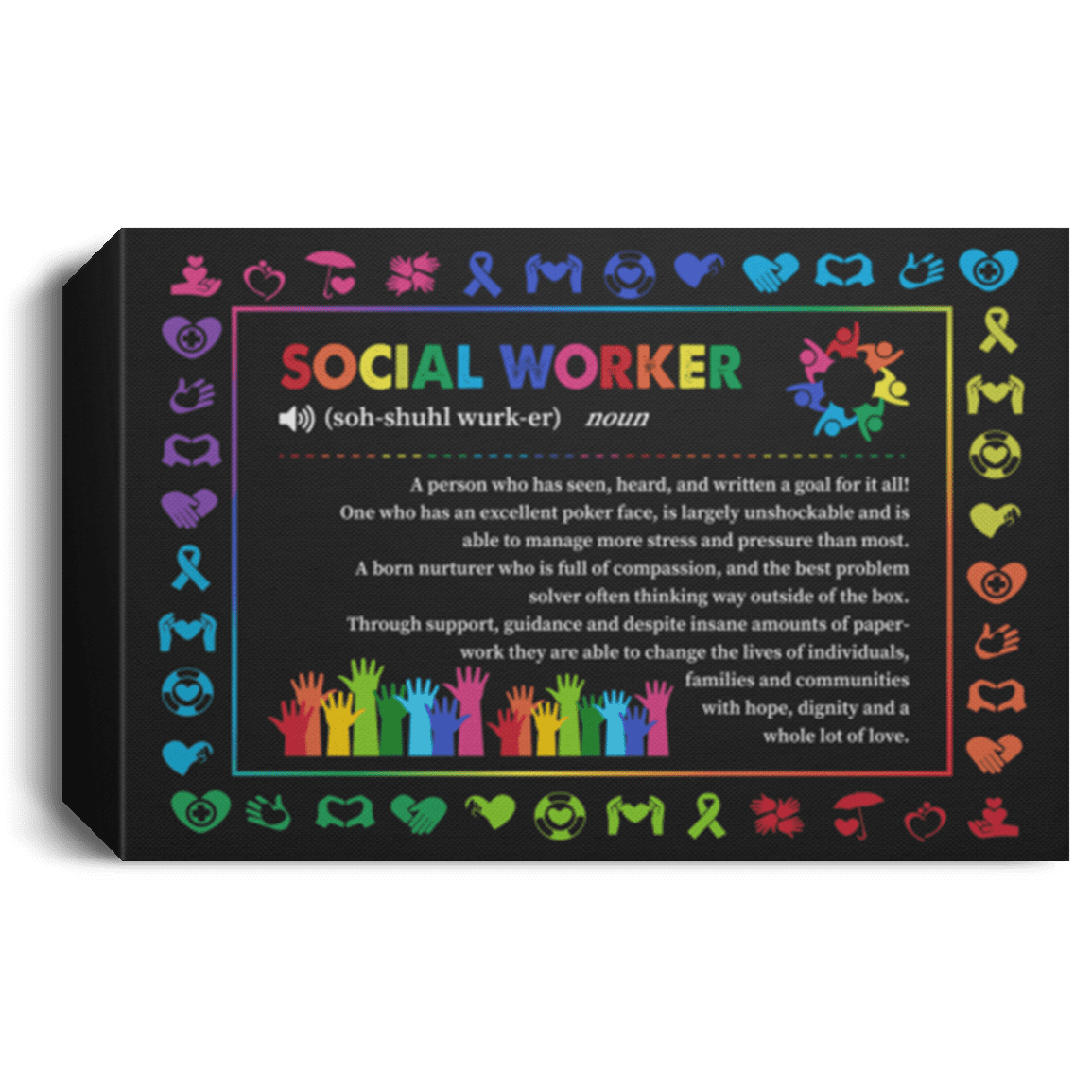 CubeBik Social Worker Definition a Person Who Has Seen Heard And ...