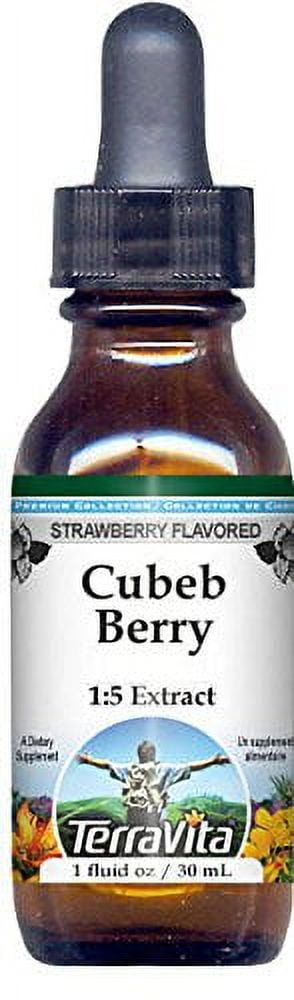Cubeb Berry Glycerite Liquid Extract (1:5) - Stberry Flavored (1 oz ...