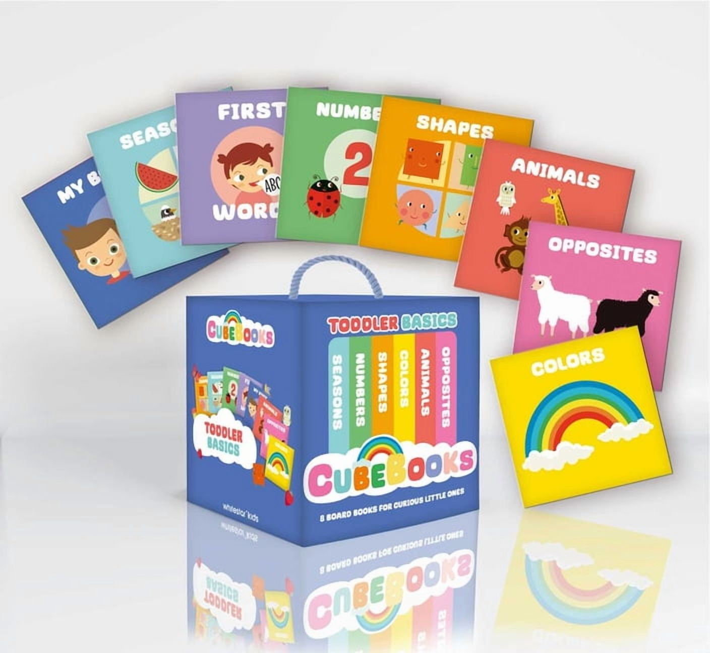Cubebooks Cubebooks: Toddler Basics: 8 Board Books for Curious Little ...
