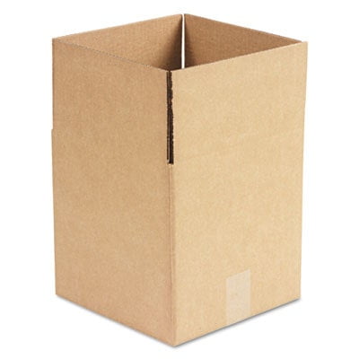 Cubed Fixed-Depth Shipping Boxes, Regular Slotted Container (RSC), 10 ...