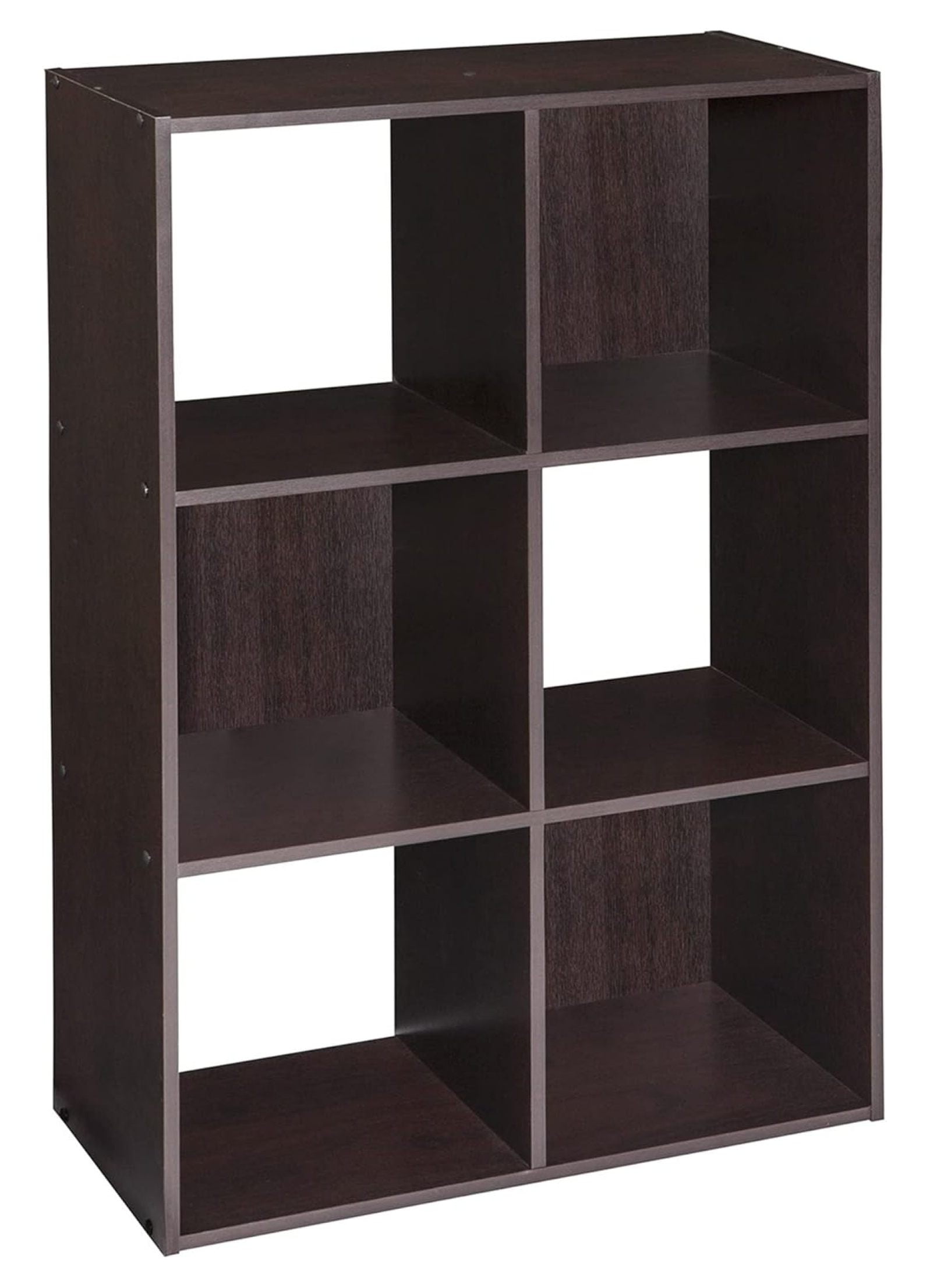Cubeicals 6 Cube Storage Shelf Organizer Bookshelf, Stackable, Vertical ...