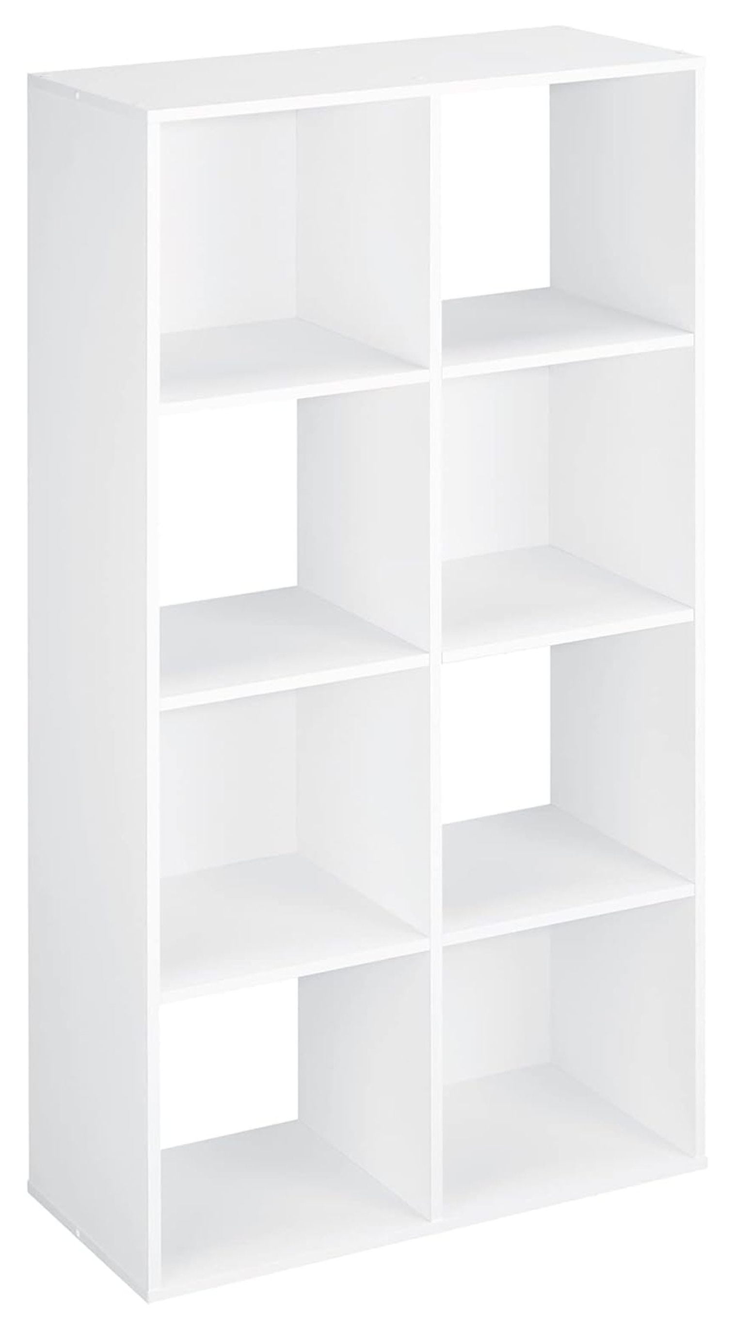 Cubeicals 8 Cube Storage Shelf Organizer Bookshelf Stackable, Vertical ...