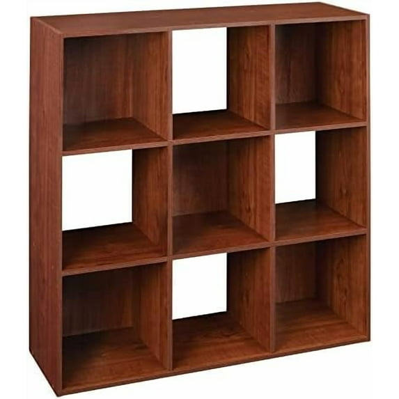 Cubeicals 9 Cube Storage Shelf Organizer Bookshelf, Stackable, Square ...