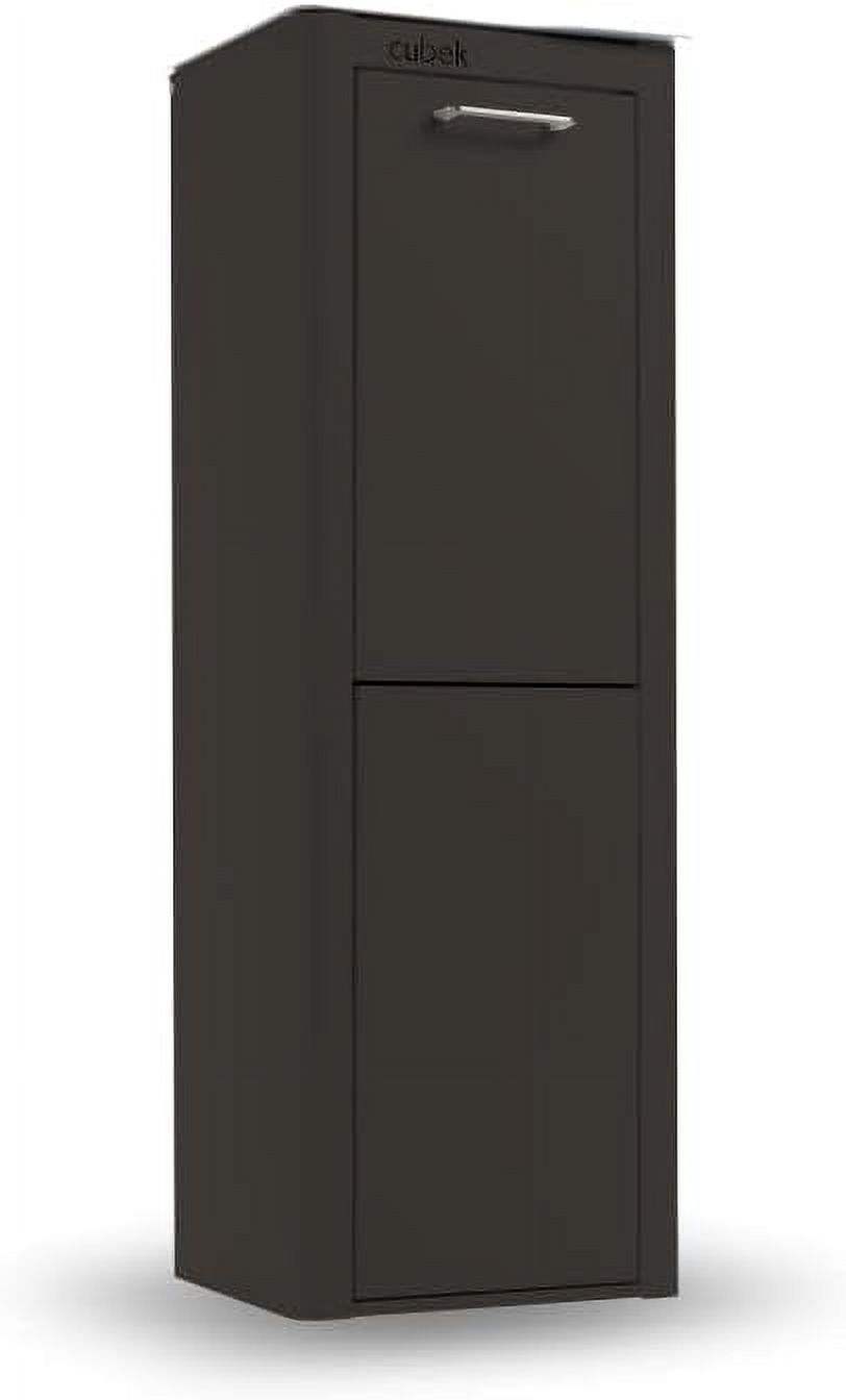 - Cubek | Trash Can with Recycling Bin Combo| 10 Gallon Trash Bin| Dual ...