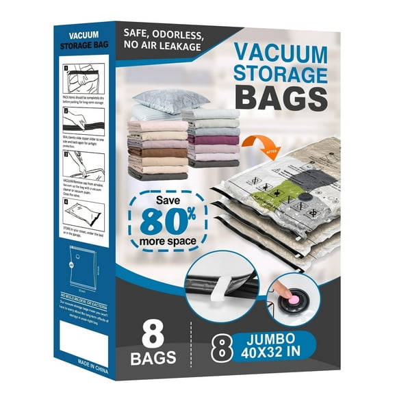 Shop Space Saver Vacuum Bags for Efficient Storage at Walmart